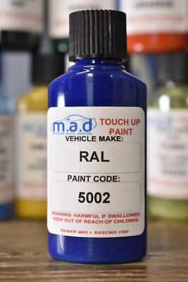 RAL 5002 Ultramarine Blue Touch Up Kit Repair Kit Paint With Brush ...