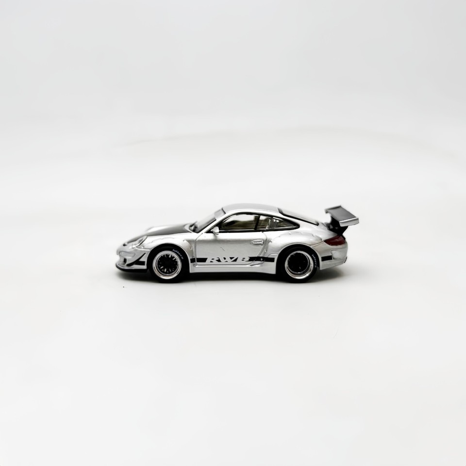 Pop Race 1:64 Porsche RWB 997 Silver PR64-130 | eBay