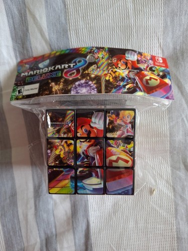 Nintendo Switch Super Mario Kart 8 Deluxe Rubix Rubiks Cube Puzzle ...