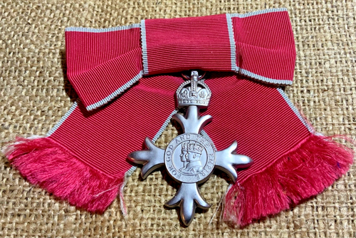 MBE Member of the order of the British empire quality civil ribbon ...