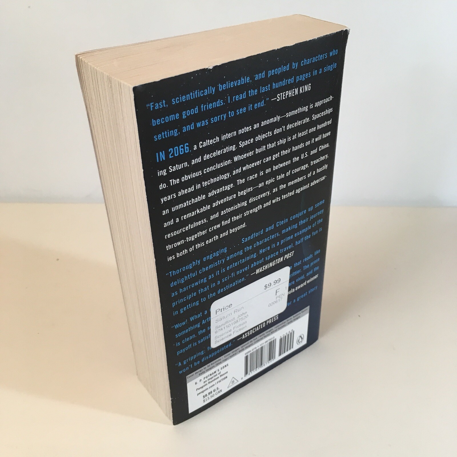 Saturn Run by John Sandford and Ctein ***Free Shipping/Each Additional ...