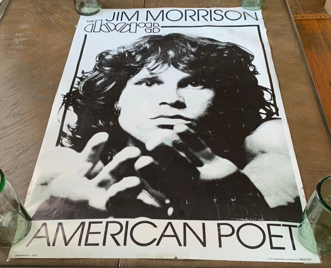 Jim Morrison American Poet Poster