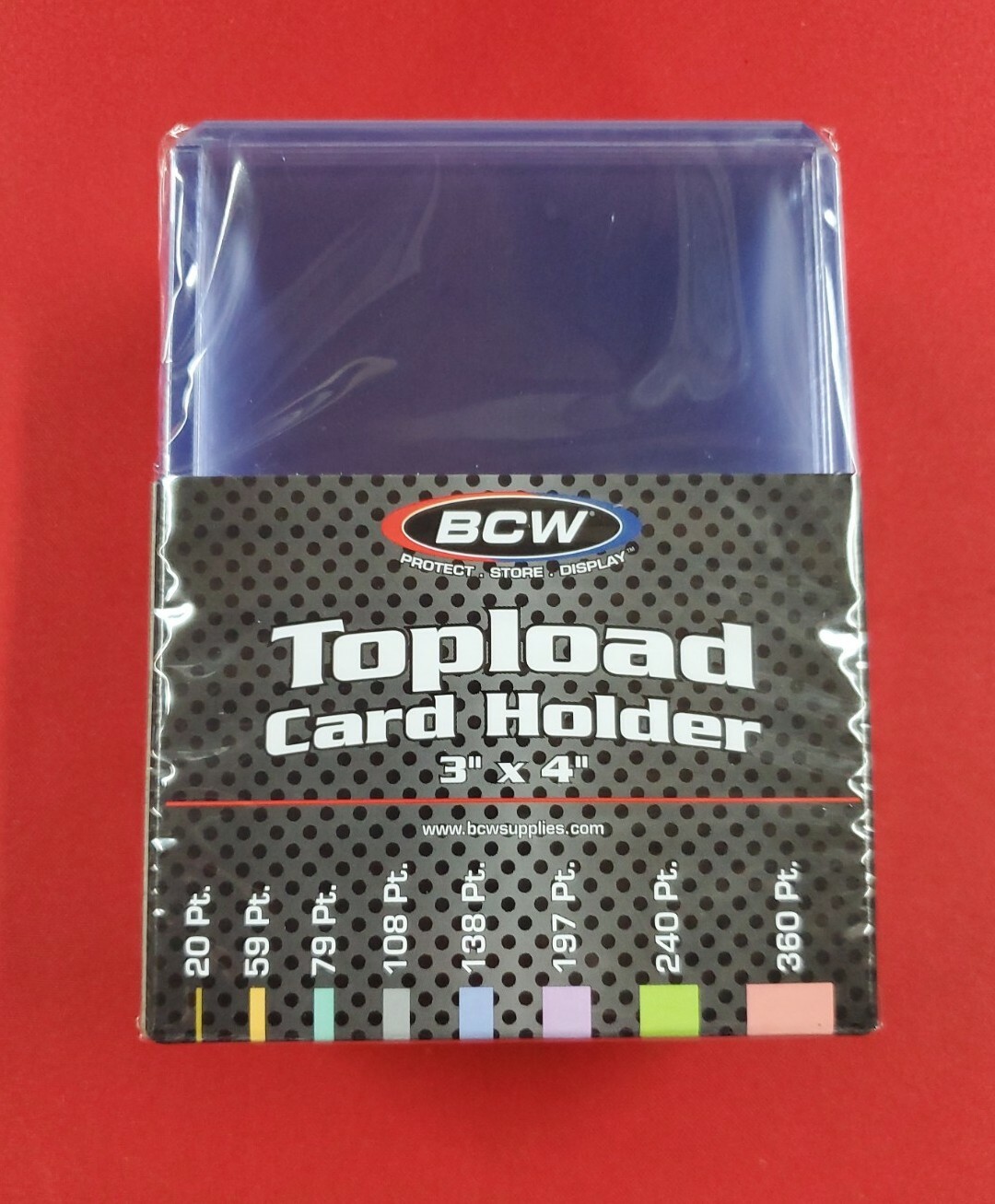 You Pick! BCW Top Loaders 3x4 Standard Toploader 25 50 100 200 500 1000 ...