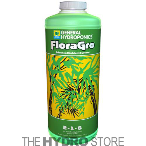 General Hydroponics Flora Series FloraGro FloraBloom FloraMicro 32 oz ...