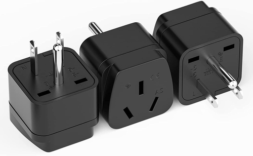 3PCS AU to USA Universal Travel Plug, Australia to America ...