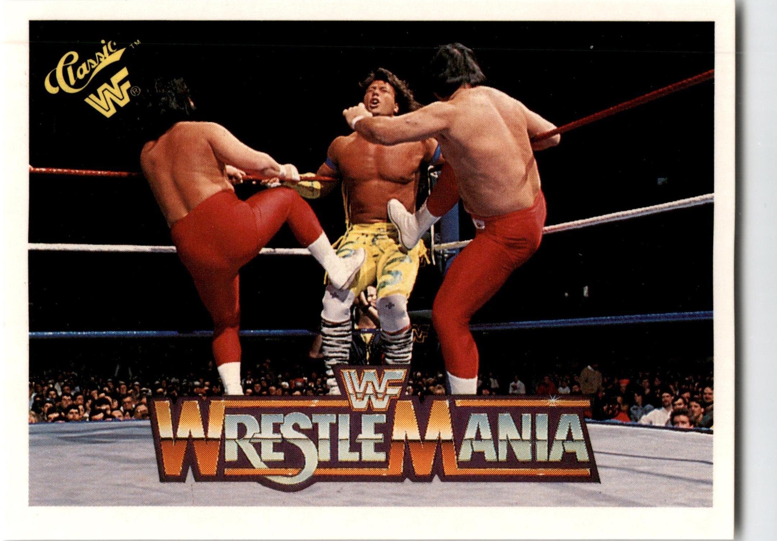 1990 Classic WWF The History of Wrestlemania #129 Sato / Tanaka / Marty ...