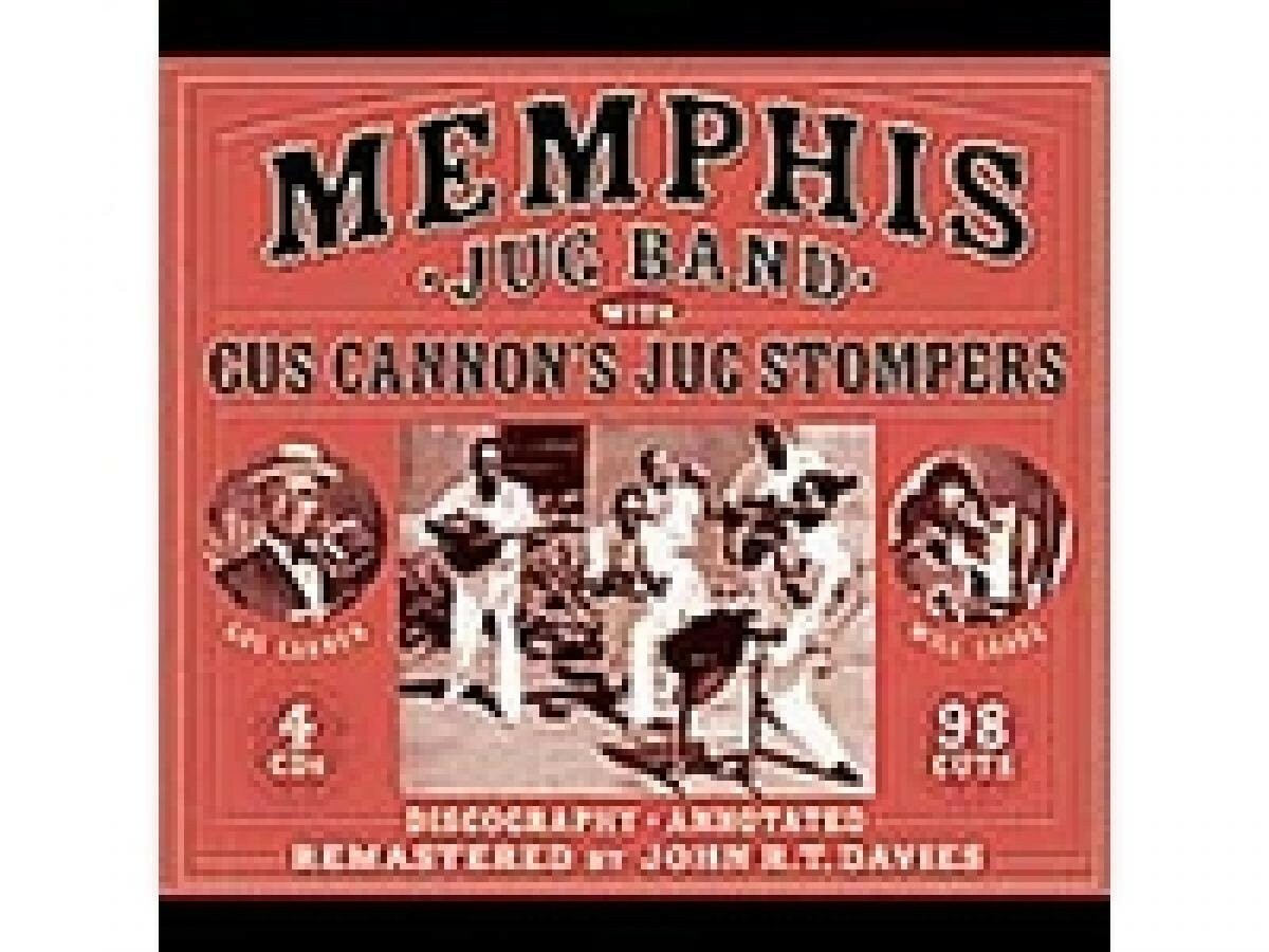 Memphis Jug Band with Gus Cannon's Jug Stompers by Memphis Jug Band (CD ...