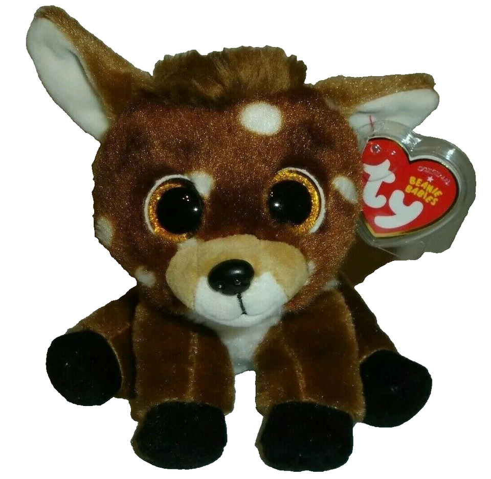 Ty Beanie Baby - BUCKLEY the Baby Deer (6 Inch) 2020 NEW - MINT with ...