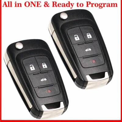 2 For 2010 2011 2012 2013 2014 2015 2016 Chevrolet Cruze Equinox Remote ...