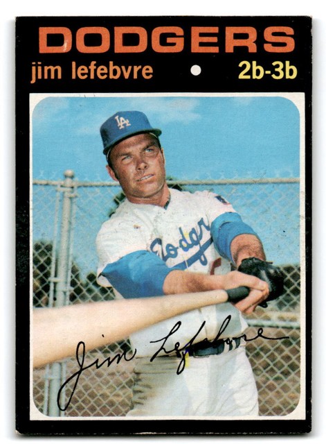 1971 Topps - #459 Jim Lefebvre for sale online | eBay