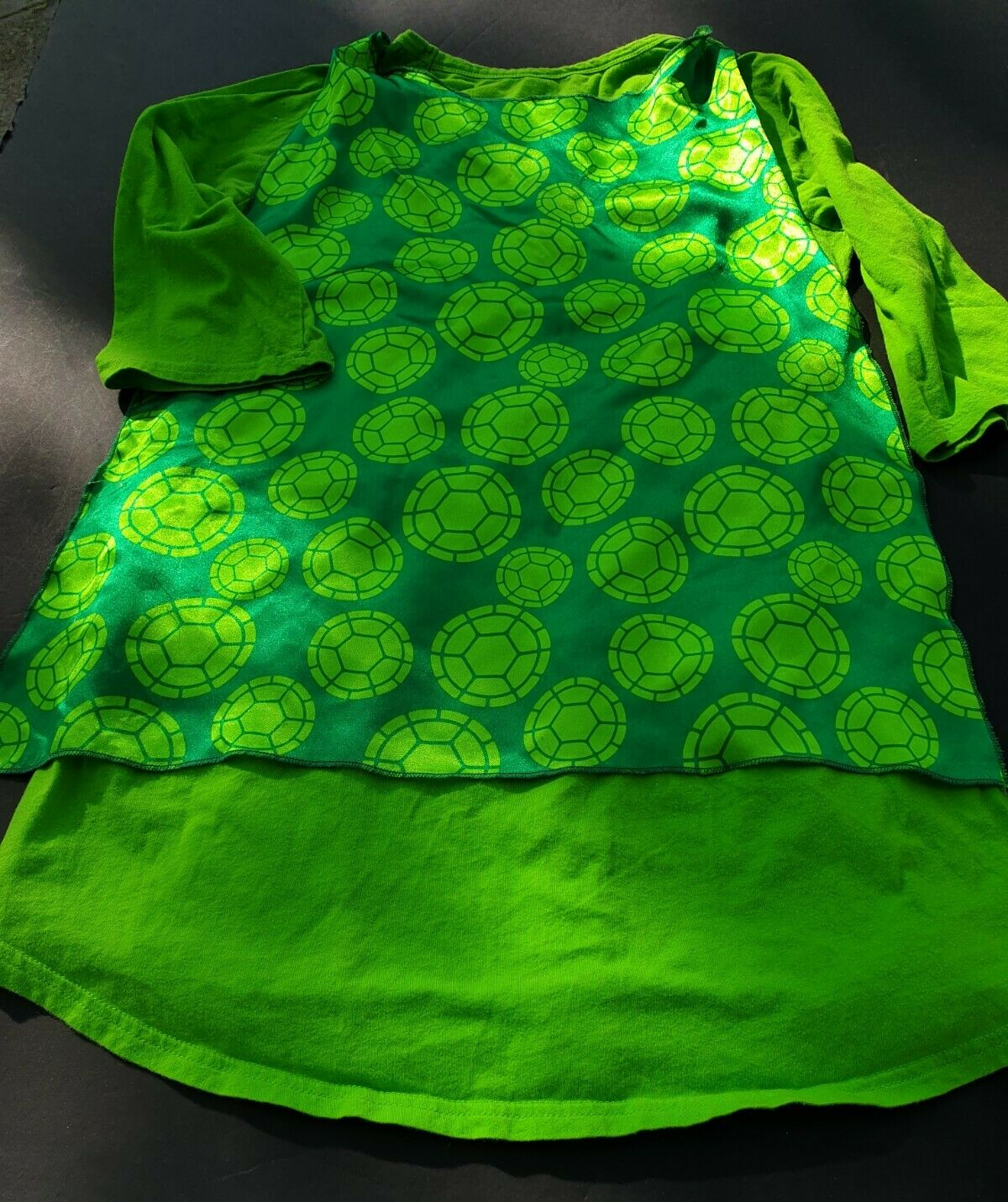 TNMT Teenage Ninja Mutant Turtle Shirt Cape Juniors XL Top | eBay