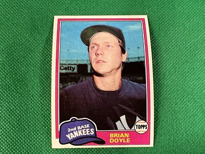 1981 Topps #159 Brian Doyle New York Yankees | eBay