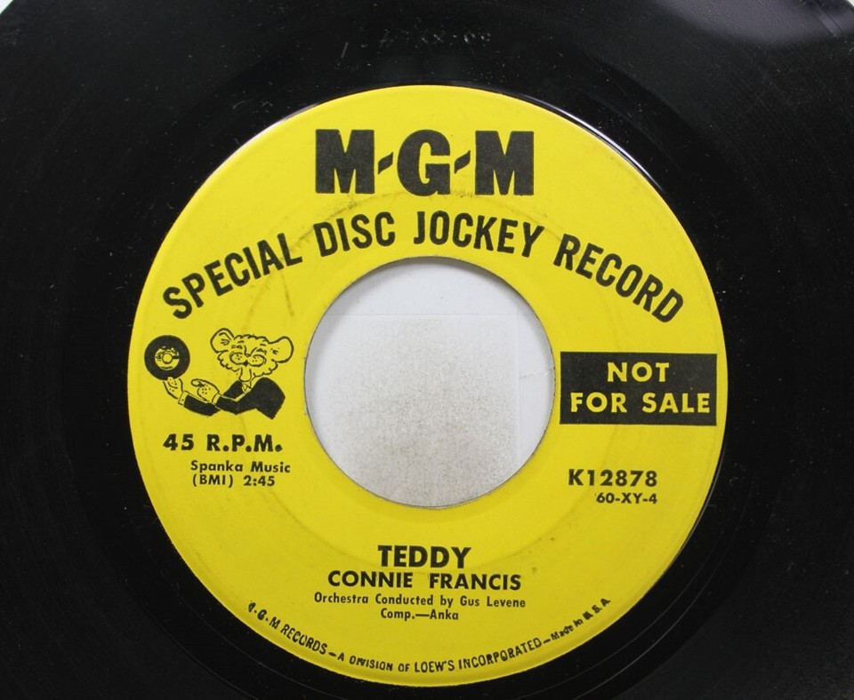 50'S & 60'S 45 Connie Francis - Mama / Teddy On M-G-M Records | eBay