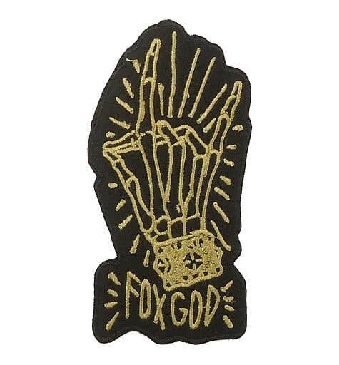 BABYMETAL FOX GOD HAND SIGN Sticker Patch GOLD Ver. "10 BABYMETAL ...