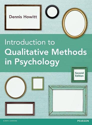 Introduction to Qualitative Methods... by Howitt, Dr Dennis Paperback ...