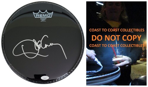 Danny Carey Tool Drummer Signed Drumhead COA Exact Proof Autographed | eBay