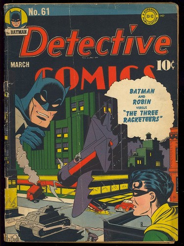 Detective Comics #61 Nice Unrestored Golden Age Batman DC Comic 1942 GD ...