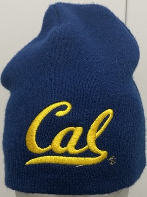 CALIFORNIA BERKELEY GOLDEN BEARS LICENSED NAVY BEANIE HAT BANK OF THE ...