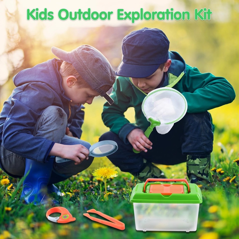 Bug Catcher Kit,Outdoor Toys for Kids Ages 4-8 8-12,Bug Catcher Vacuum ...