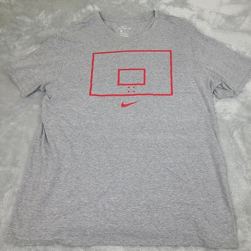Nike Basketball Backboard T-Shirt Men's XL Big Logo | eBay