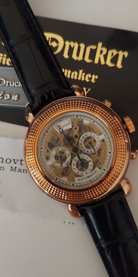 Marcel Drucker Mens Automatic Wristwatch, Collectible, Brand New In Box ...