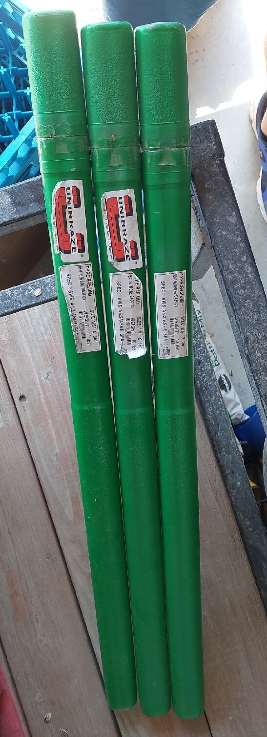 Unibraze Welding Type R45(UM) 1/8"x36" 10lbs DA36124 Pack of 3 | eBay