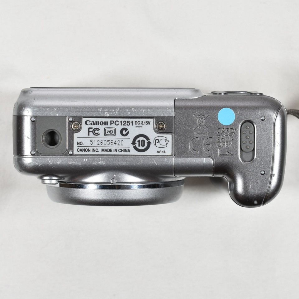 Canon Powershot A720 IS Digital Camera 8.0MP 6x Optical Zoom Video 8GB ...