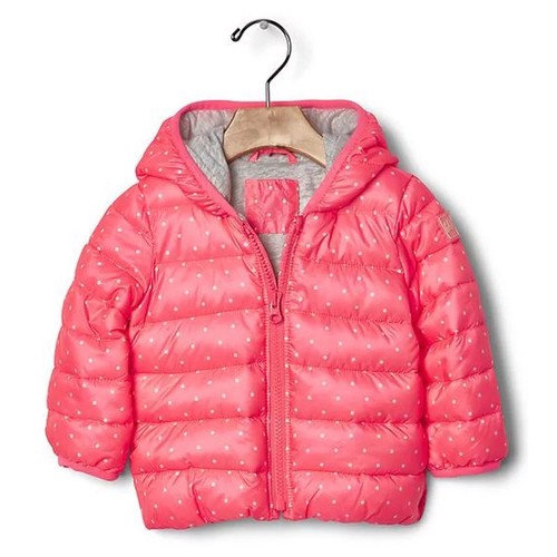 Baby Kids Girl Puffer Jacket Light Winter Coat with Hood 2Y-7Y | eBay ...
