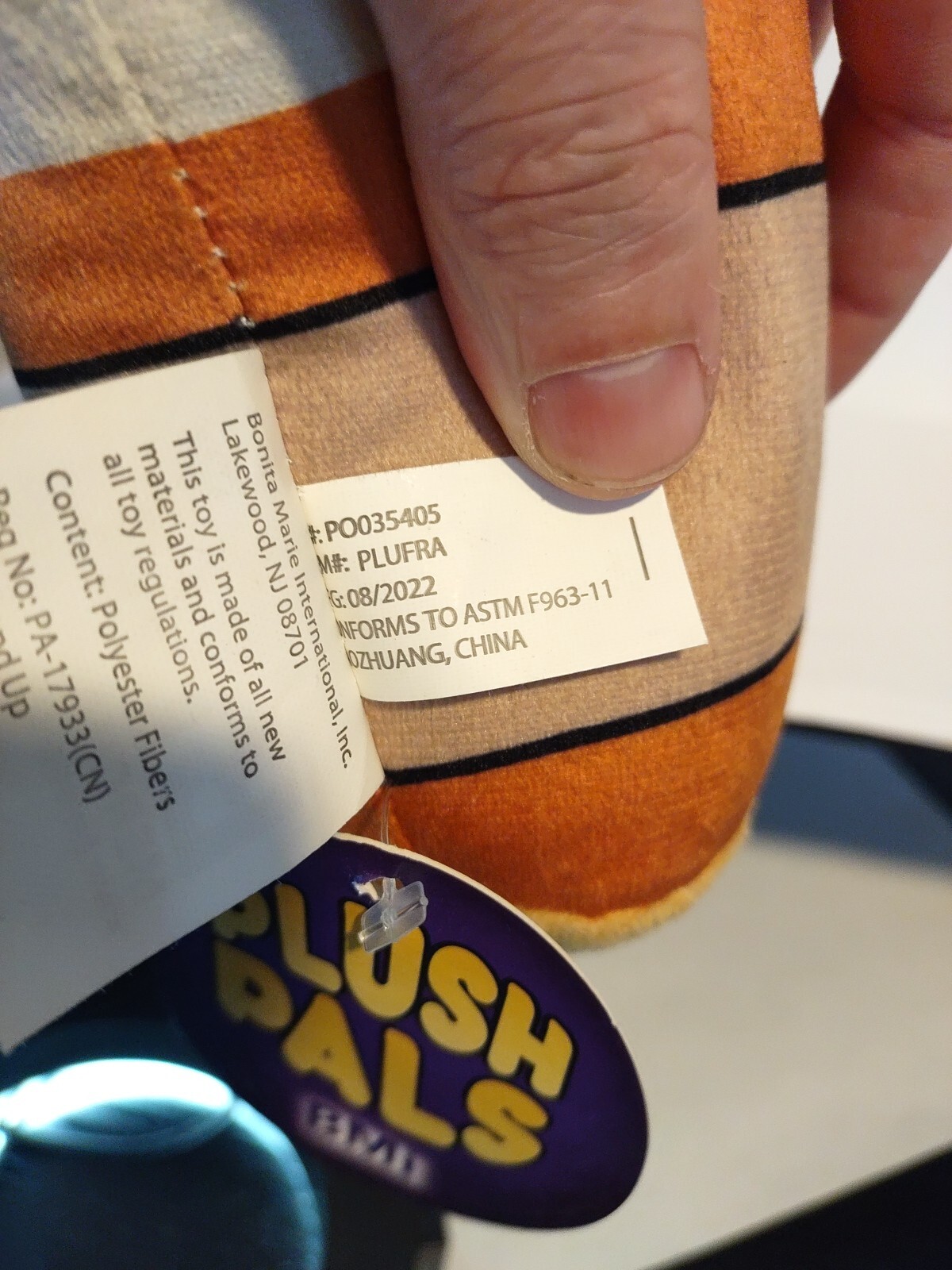 Plush Pals FRAPPUCCINO 7.5” Stuffed BMI TAG Frap Caffeine Buzz Wake Up ...