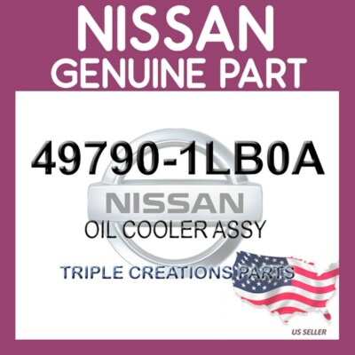 Genuine Nissan 49790-1LB0A Oil Cooler Assy 497901LB0A OEM | eBay