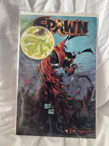 Spawn #119 Newsstand 1st cameo app of Gunslinger Spawn 2002 McFarlane ...