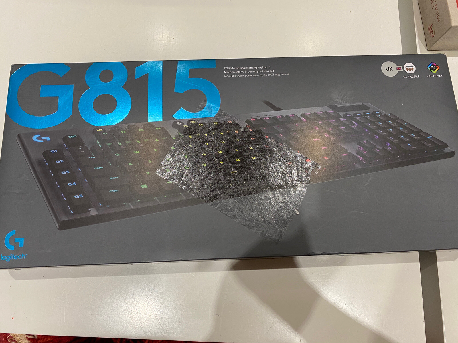 Logitech G815 (920008990) Wired Gaming Keyboard for sale online | eBay