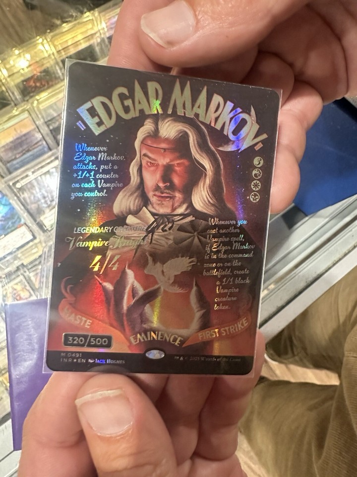 Edgar Markov Serialized 320/500 - Innistrad Remastered - Mtg | eBay