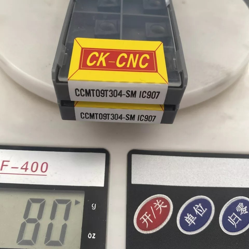 20pc CCMT 09T304-SM IC907 CCMT 3-1 SM IC907 Indexable CNC Carbide ...