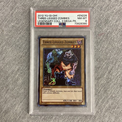 2012 Yu-Gi-Oh! Three-Legged Zombies LCYW-EN226 1st edition PSA 8 | eBay