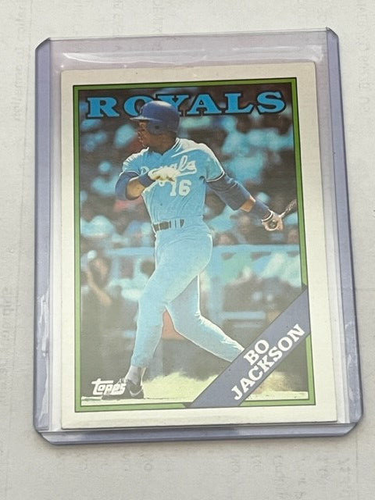 Ultra Rare Bo Jackson 1988 Topps 750 Error Card. | eBay