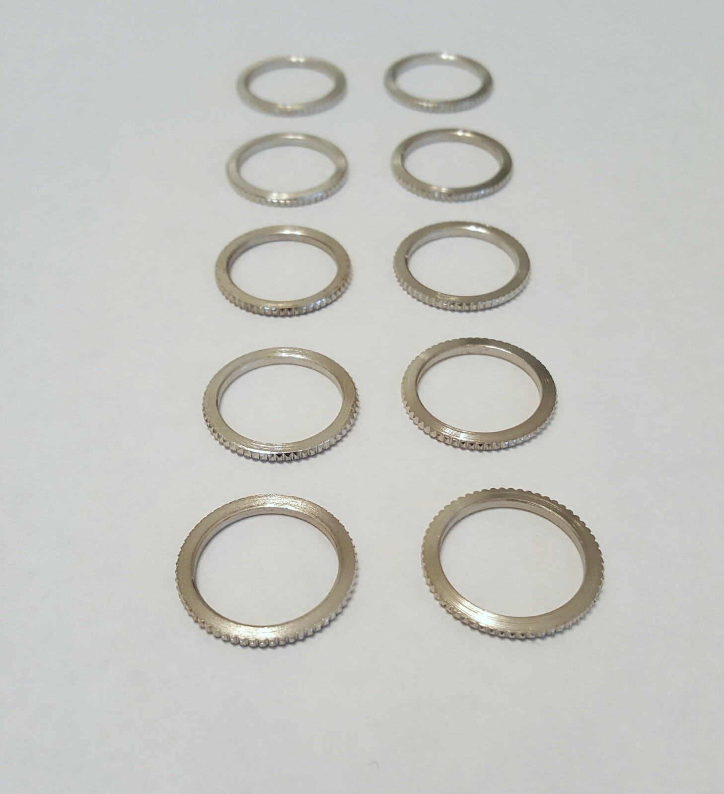 10 Pack Diamond Blades Adapter Bushings Steel 1" to 20mm for chop saws ...