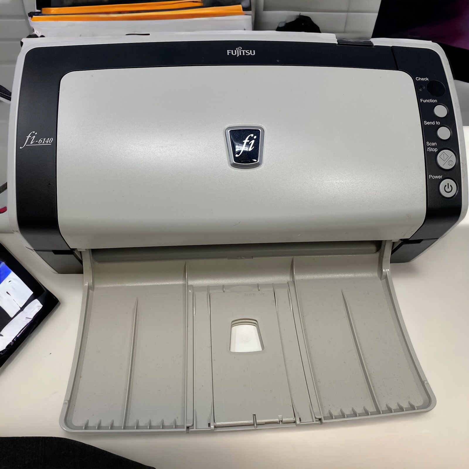 Fujitsu fi-6140 Duplex USB Color Document Desktop Scanner Only * Read ...