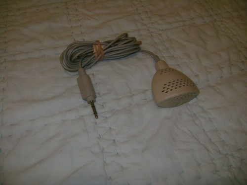 Vintage Macintosh Mac Apple Microphone Model 590-0670 Wired Mic Made ...