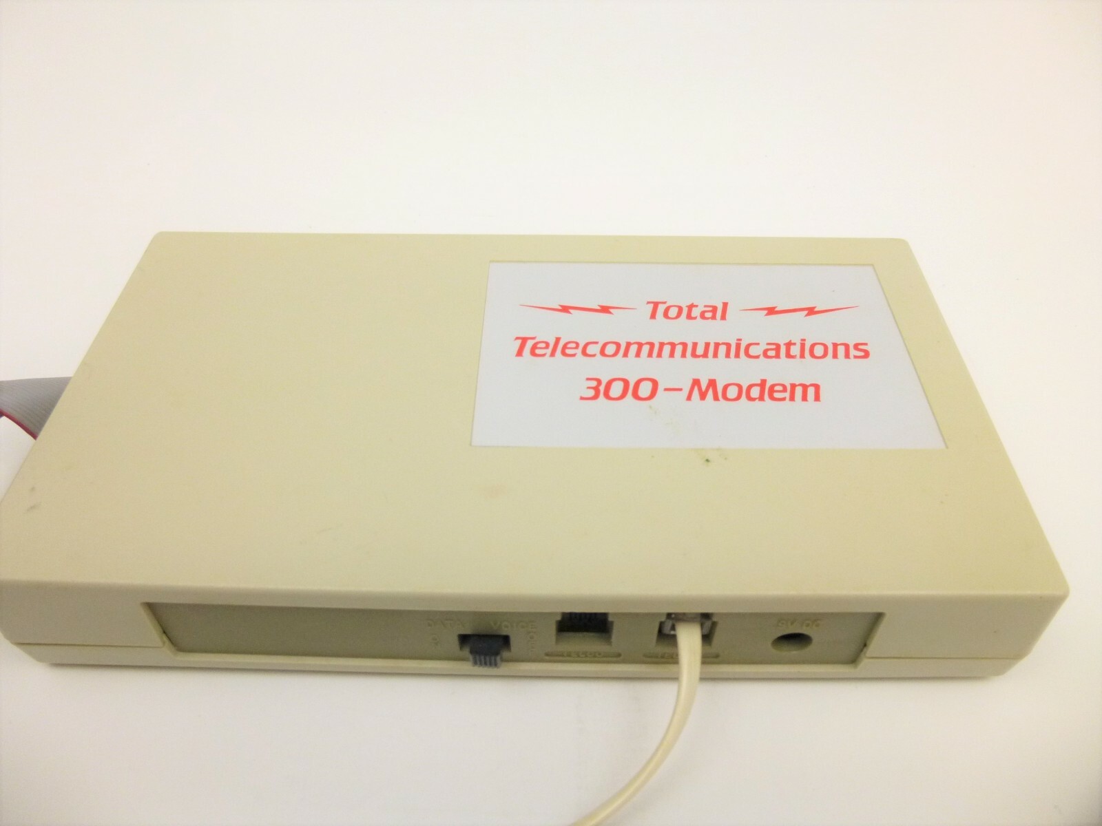 Vintage Modem For Apple IIc By Total Telecommunications 300-Modem ...