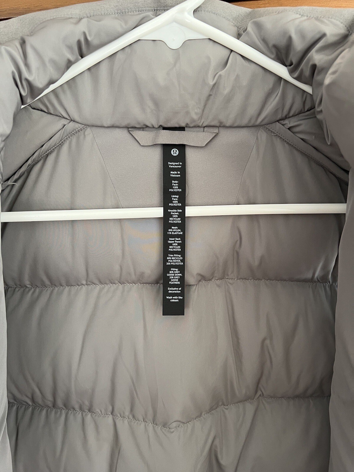 LULULEMON Men's Wunder Puff Goose Down Puffer Vest Te… - Gem