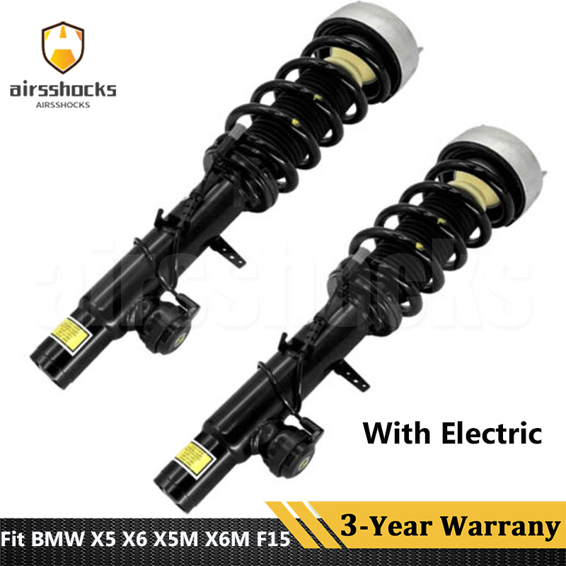 2x Front Shock Absorber Assembly Struts w/VDC Fit BMW X5 X6 X5M X6M F15 ...
