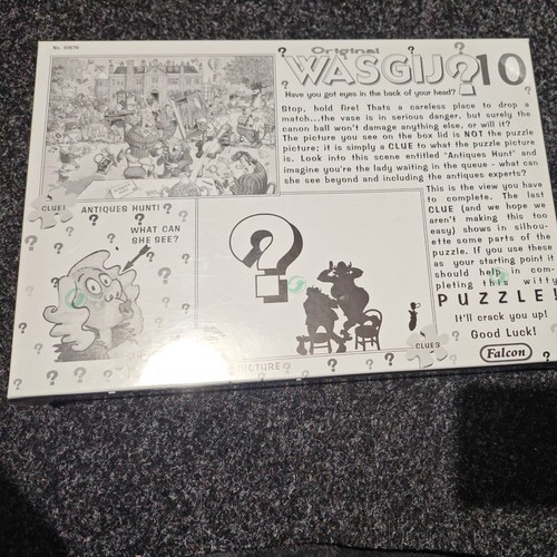 Wasgij Original 10 Antiques Hunt 1000 Pieces Jigsaw Puzzle COMPLETE ...