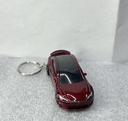 Tesla Model S Plaid Hot Wheels Custom Keychain | eBay