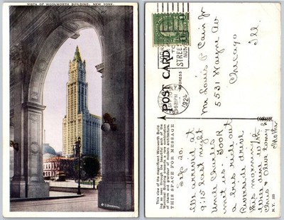 Woolworth Building New York Postcard | eBay