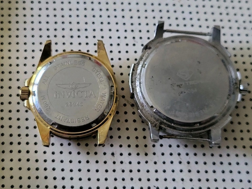 Watch Lot Men’s Fossil Invicta Ford Grey Goose Super Techno Untested ...