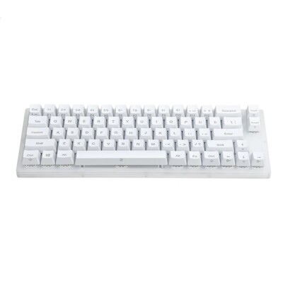 wormier gamakay k66 brown switch gaming keyboard NOT HOTSWAPPABLE *read ...