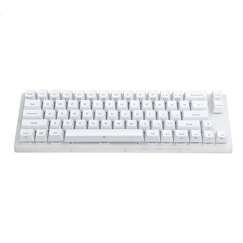 wormier gamakay k66 brown switch gaming keyboard NOT HOTSWAPPABLE *read ...