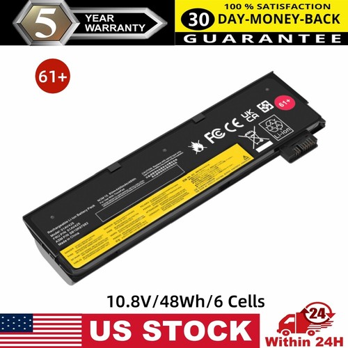 48Wh 01AV425 01AV424 Battery For Lenovo Thinkpad T470 T480 T570 P52S 61 ...