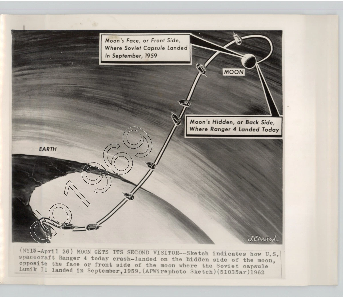 Ranger Spacecraft Crash